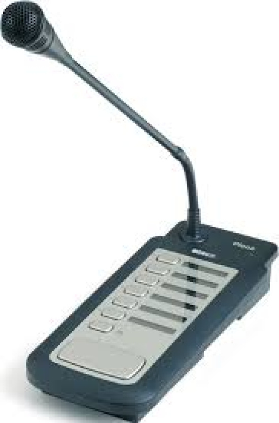 LBB1956/00 6-зонов микрофонен пулт за Plena Voice Alarm System